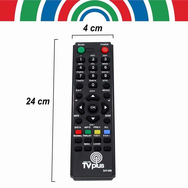 cod original ABS CBN TV Plus TVPLUS Remote Control Compatible with 2 ...