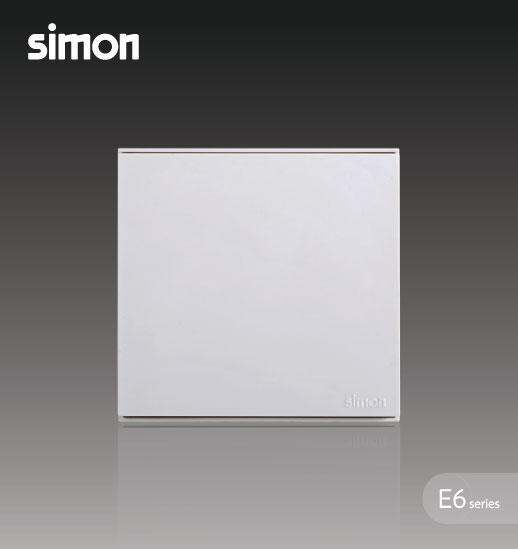 Simon E6 Series 1 Gang 2 Way Switch - White Color | Lazada