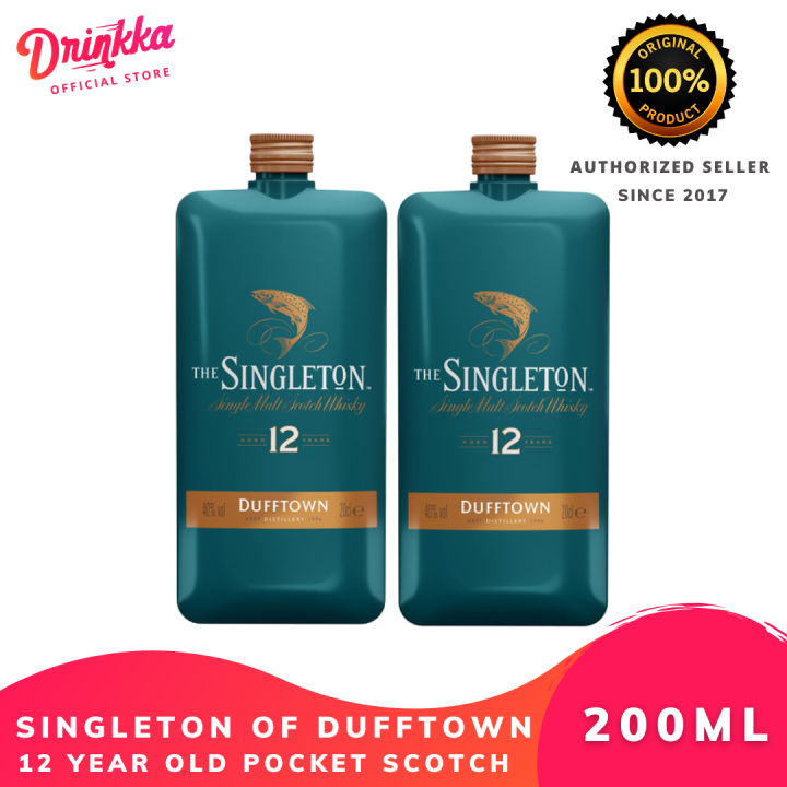 Singleton of Dufftown 12 Year Old Pocket Scotch Whisky 200ml | 2 ...