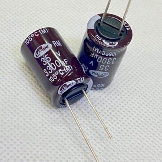 Capacitor ค่า 3300uF/35V. ยี่ห้อ Samwha ของแท้ จำนวน 5 ตัว | Lazada.co.th