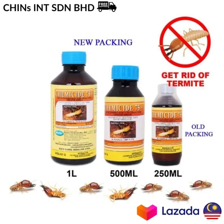 Chemicide 75+ (Termite Repellent Spray / Anti Anai-anai/ Stay Away Serangga/Rayap/Semut) | Lazada
