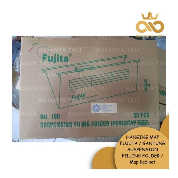 COD 50pcs HANGING MAP FUJITA / GANTUNG SUSPENSION FILLING FOLDER / Map ...