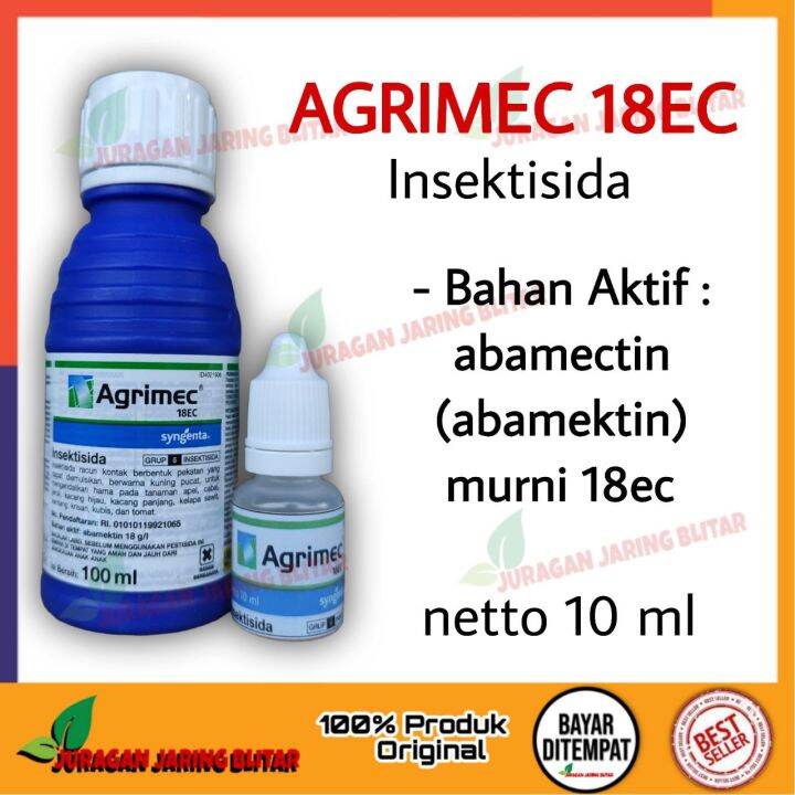 AGRIMEC 18EC insektisida abamektin abamectin murni pembasmi hama ...