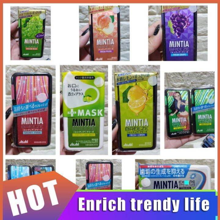Japan Asahi Mintia Breeze Candy 22g | Lazada PH
