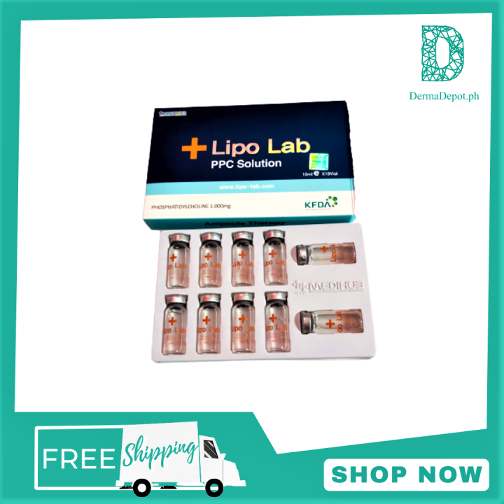 LIPO LAB PPC (Phosphatidylcholine) 10 Vials | Lazada PH