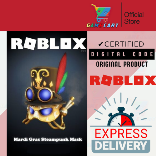 Roblox - Mardi Gras Steampunk Mask | Lazada PH