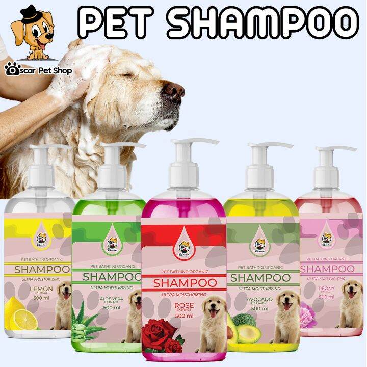 500ML Pet Organic Shampoo Flea And Tick Shampoo For Dog And Cat | Lazada PH