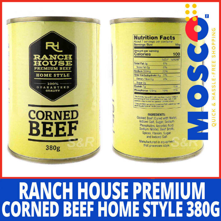 Ranch House Premium Corned Beef Home Style 380g | Lazada PH