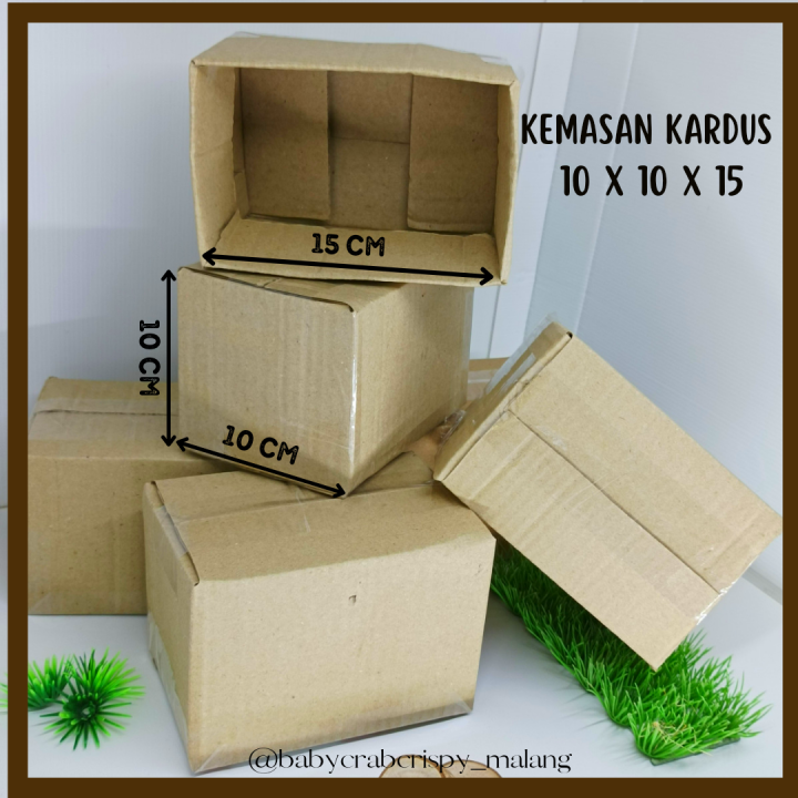 Kardus Packing Kemasan ukuran 15 x 10 x 10 (200 gr) | Lazada Indonesia