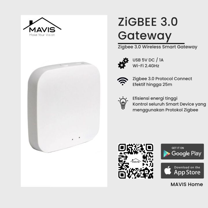 Gateway Zigbee Wireless 3.0 - Smart Wifi Gateway | Lazada Indonesia