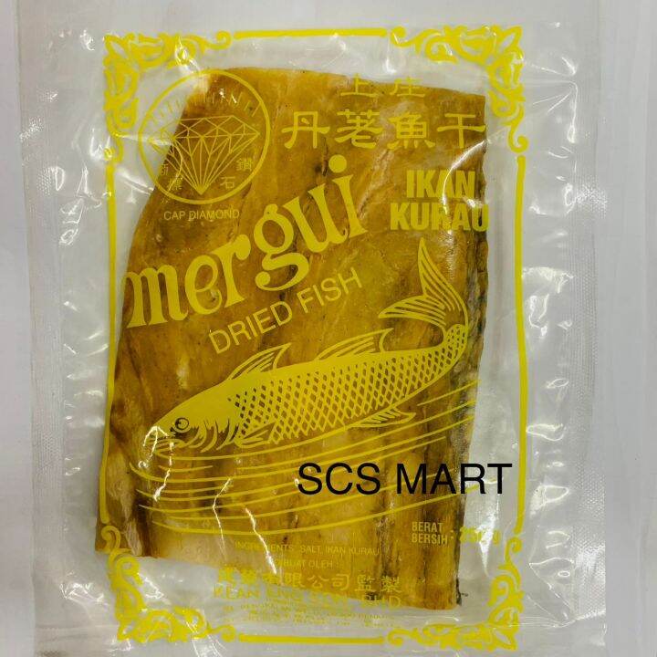 Ikan Kurau Cap Diamond 250g 上庄丹荖鱼干 Mergui Dried Fish | Lazada