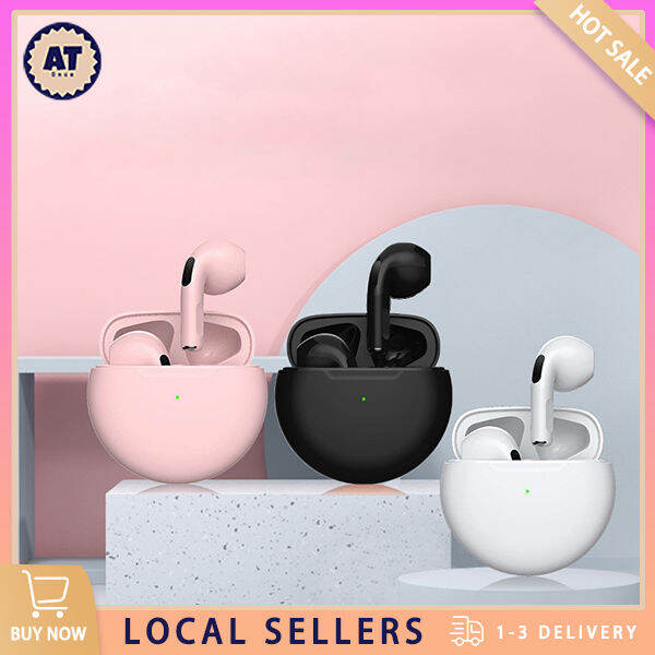 Pro6 True Wireless Earbuds Bluetooth Earphone Touch Control With Mic