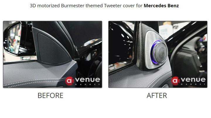Burmester Design 3D Rotating Tweeter with Ambient Light For W213 E ...