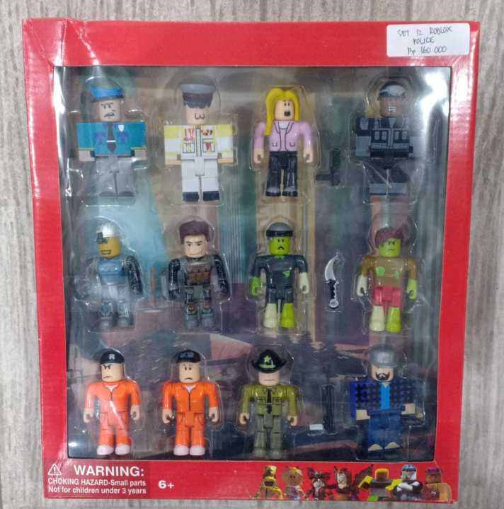 Roblox ultimate collector POLICE set isi 12 mainan anak | Lazada Indonesia