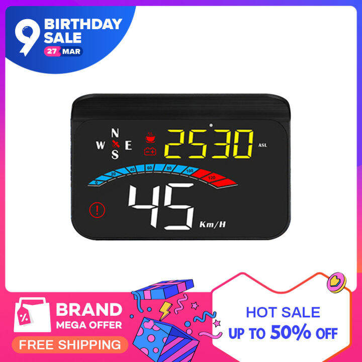 Gps Speedometer Mph Car Portable Speed Monitor, M3 Head Up Display Car ...