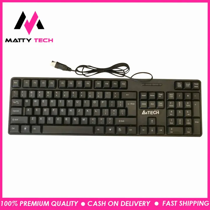 MATTY TECH A4tech KRS-83 Keyboard Usb Black (A4tech KRS-83) | Lazada PH