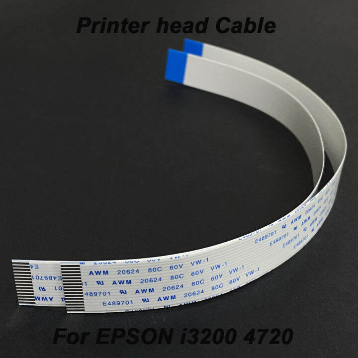 10PCS Print head flat data cable 14Pin for Epson 4720 i3200 EPS3200 ...