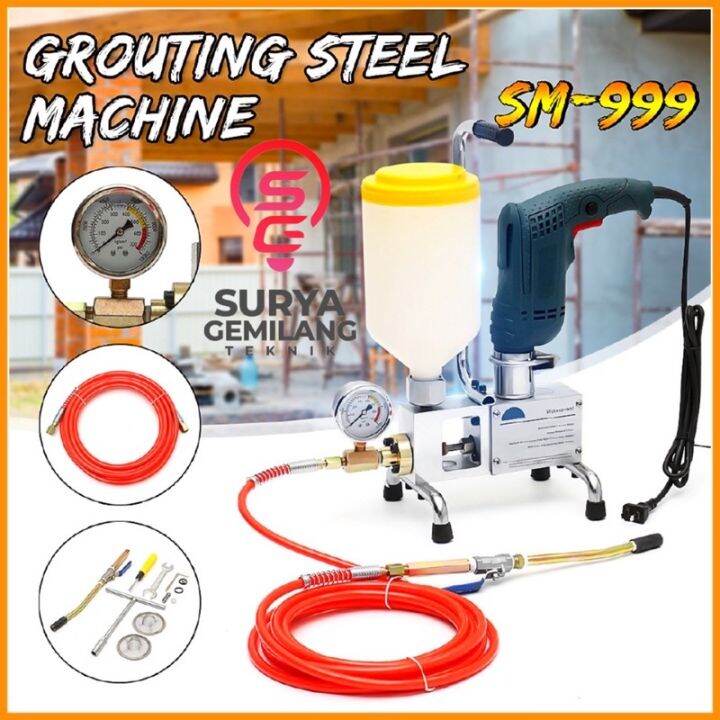 MESIN INJEKSI PU, EPOXY ALAT INJEKSI BETON GROUTING MACHINE EPOXY 999 | Lazada Indonesia