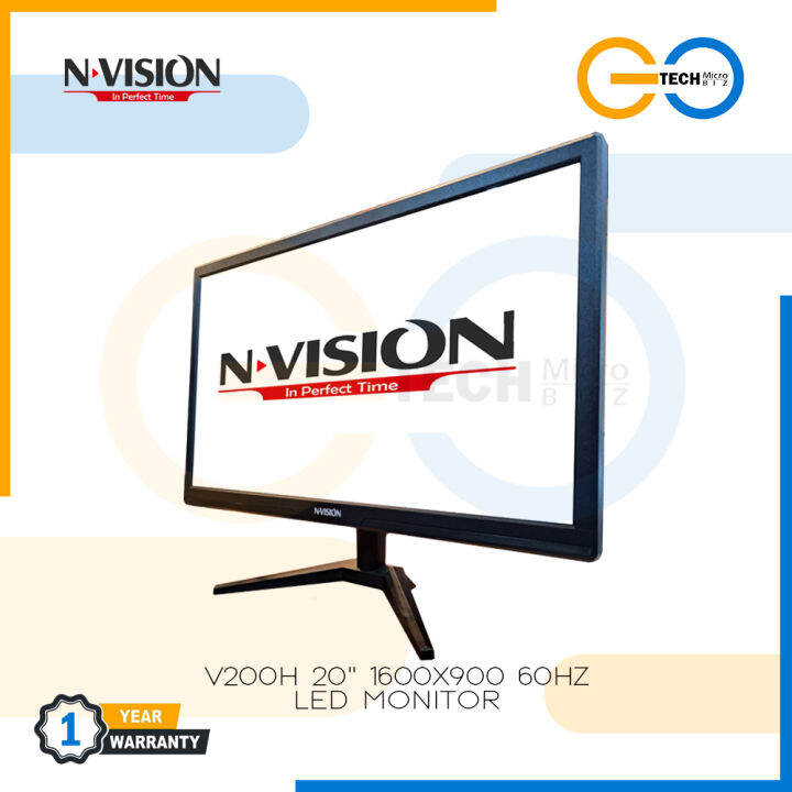 Nvision V200H 20" 1600x900 60 Hz Monitor | Lazada PH
