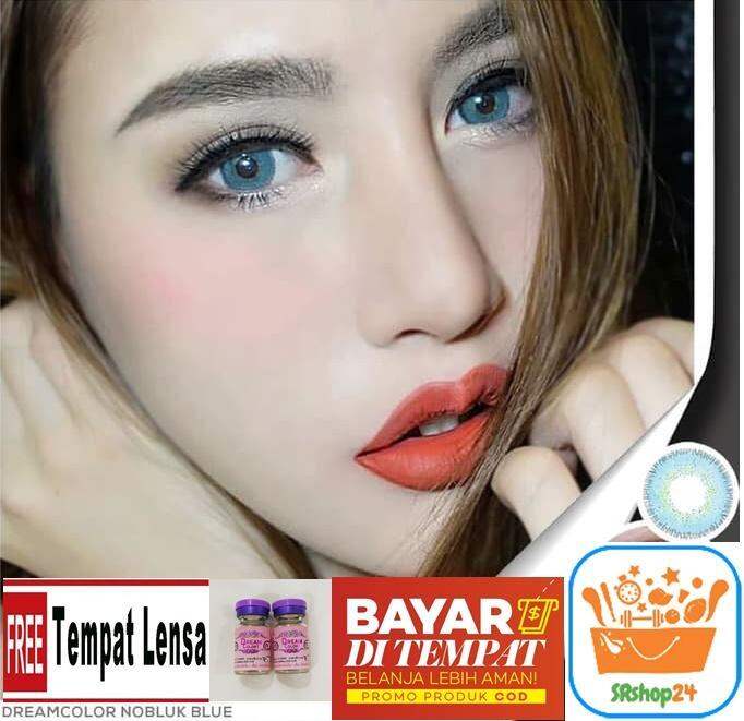 SwS (COD) SOFTLENS NOBLUK by DREAMCOLOR NORMAL 14.5mm GRATIS TEMPAT ...