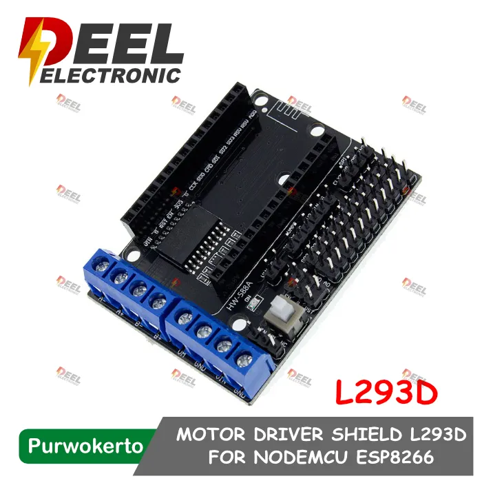 MOTOR DRIVER SHIELD L293D FOR NODEMCU ESP8266 ESP-12S SHIELD L293 | Lazada Indonesia