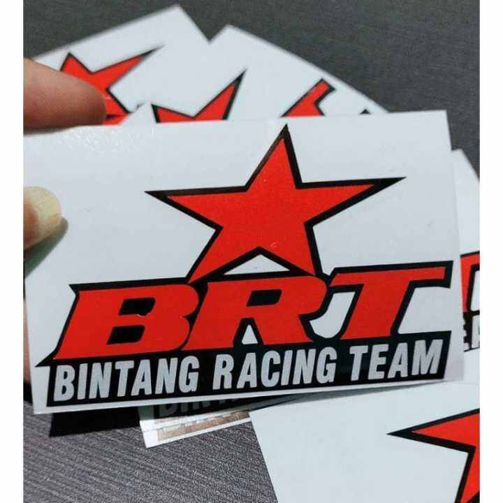 Stiker BRT Bintang Racing Team Stiker Cutting | Lazada Indonesia