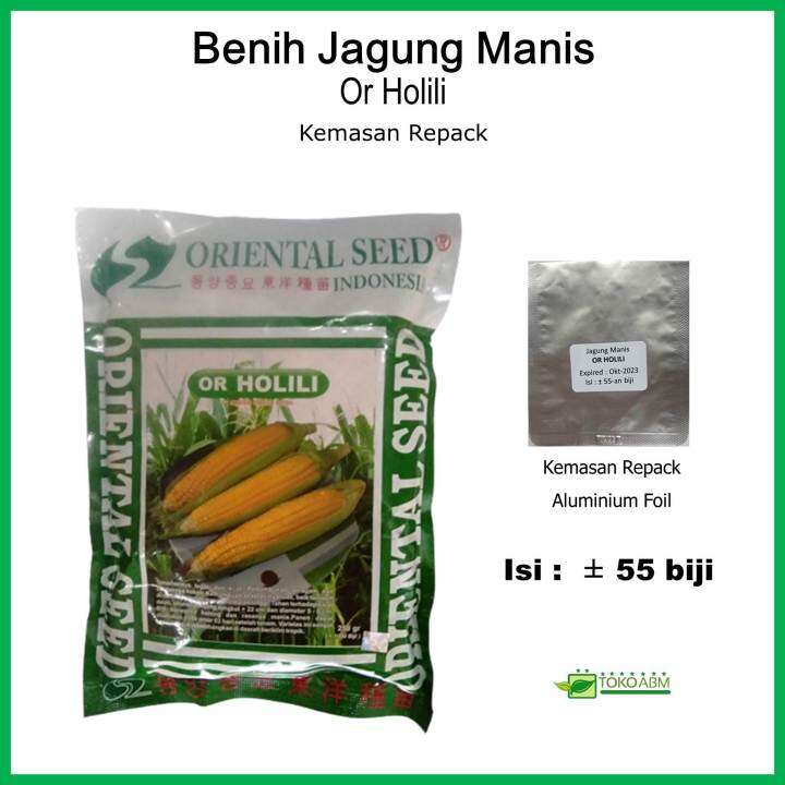 Biji Benih Sayuran Jagung Manis OR HOLILI Kemasan Repack | Lazada Indonesia