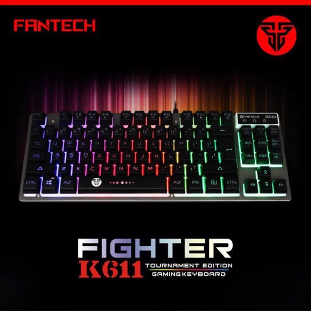Fantech K611 Gaming Fighter Keyboard With LED Light | Lazada PH