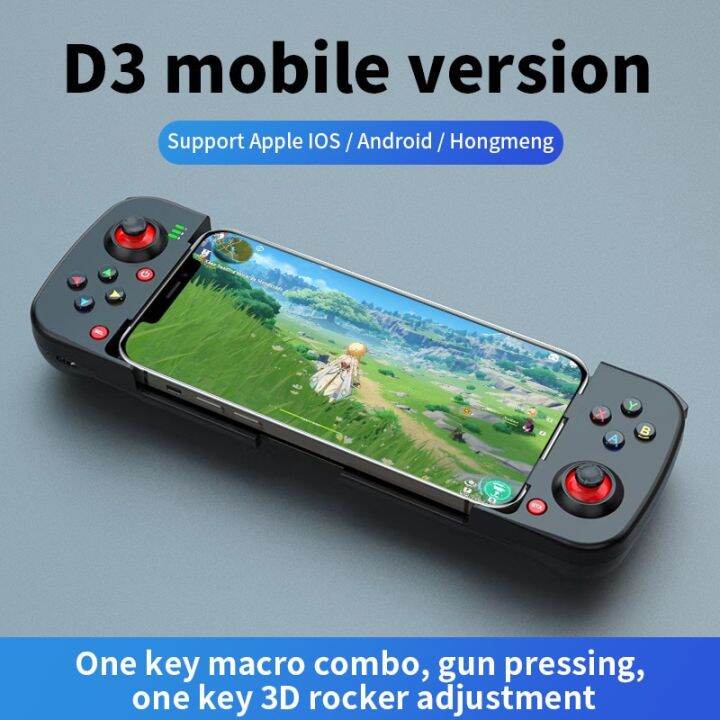 Wireless BT 5.0 Stretchable Game Controller For Mobile Phone Android IOS Gamepad Joystick ...