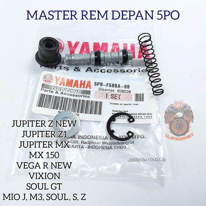 MASTER REM KIT DEPAN ORI YAMAHA 5PO KUALITAS ASLI ORIGINAL YAMAHA ...
