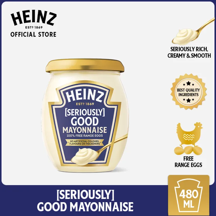 Heinz Seriously Good Mayo Glass 480ml | Lazada PH