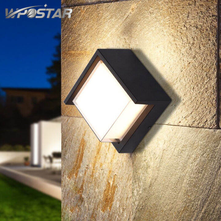 Outdoor Wall Light LED Wall-mounted Light Waterproof Garden Balcony ...