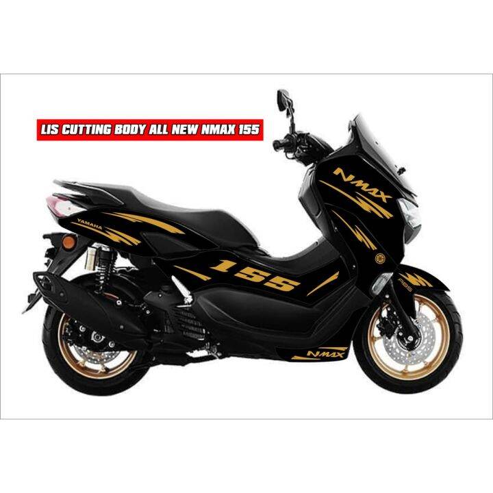 Striping Sticker Cutting Lis Body Yamaha Nmax New All new Yamaha Nmax ...