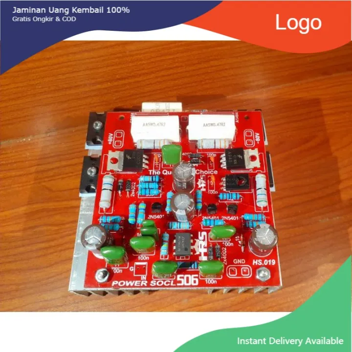 power socl 506 plus transistor final 2 set | Lazada Indonesia
