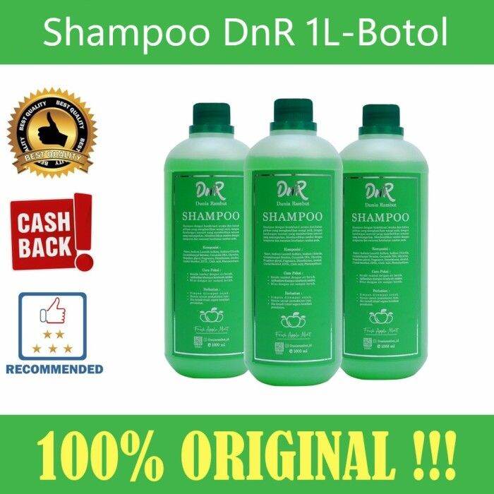 Shampoo Literan 1 Liter Rasa Apel Shampoo Salon Barbershop 1L Refill ...