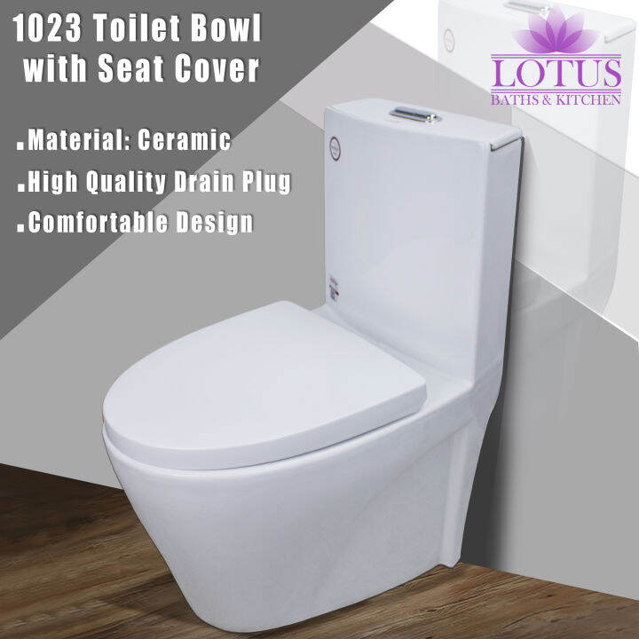 Lotus Baths 1023 Ceramic Water Saving Water Closet Inidoro Toilet Bowl ...