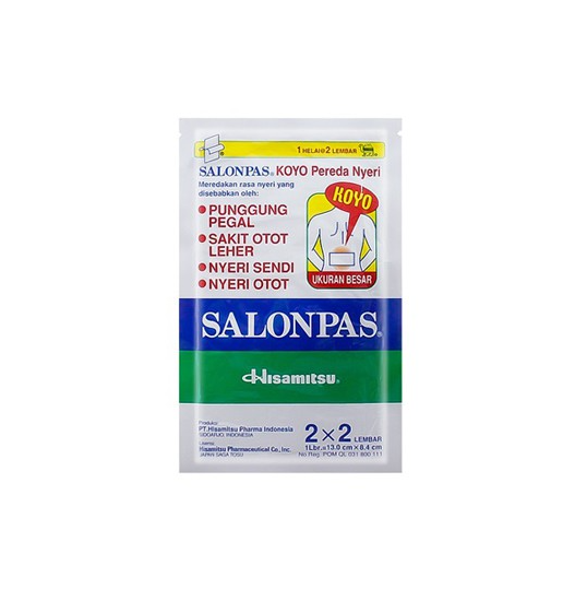 SALONPAS KOYO BIRU LARGE SACHET 2x2 LEMBAR | Lazada Indonesia