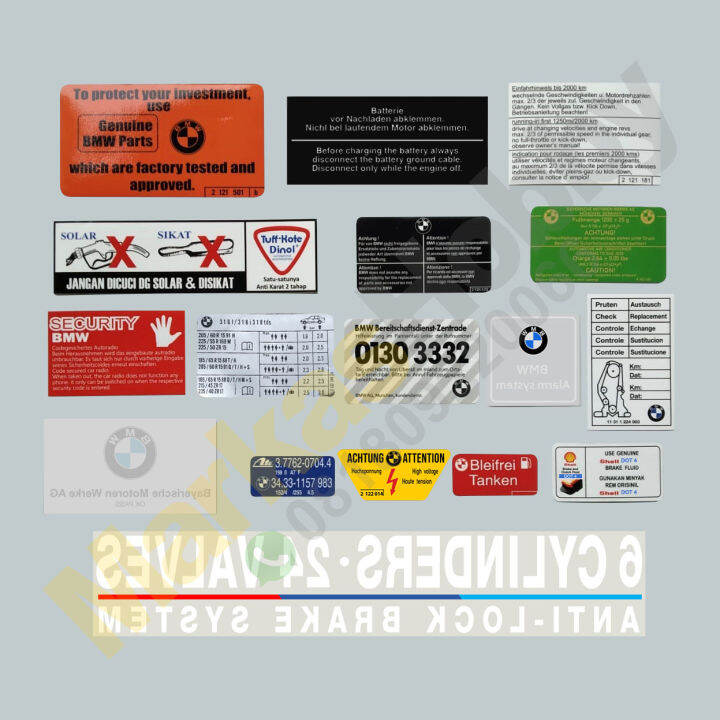 Sticker BMW E36 Set | Lazada Indonesia