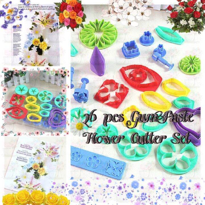 26 pc Gum Paste Flower Cutter Set | Lazada PH