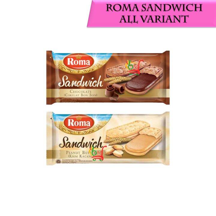 Roma Sandwich Biscuit Satu Lagi dari Mayora All Variant | Lazada Indonesia