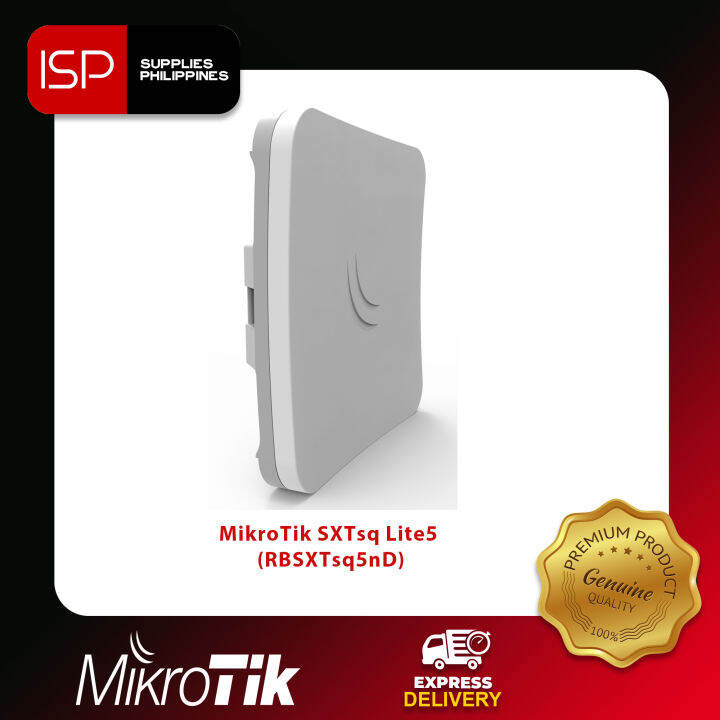 MikroTik SXTsq Lite5 (RBSXTsq5nD) - Wireless Access Point - Hotspot AP ...