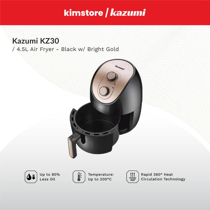 Kazumi Kz30 4.5L Air Fryer | Lazada PH