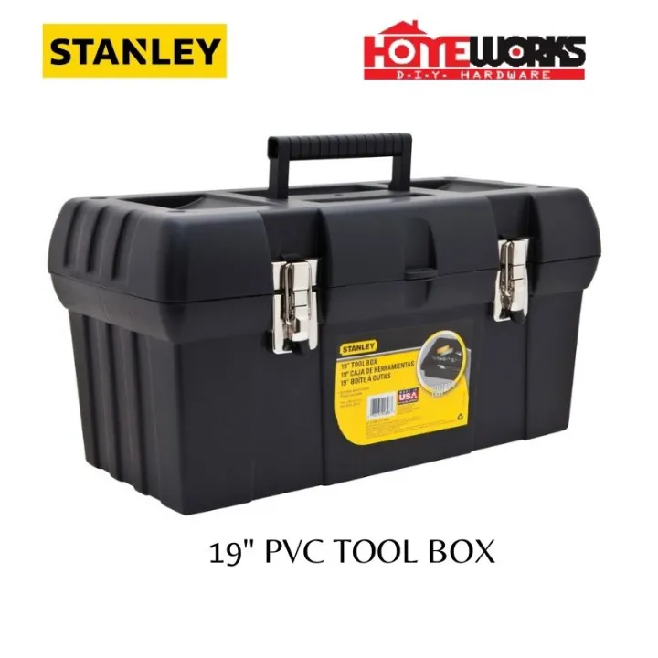 STANLEY 19" PVC TOOL BOX (STST19005) | Lazada