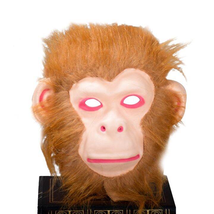 ஐ Monkey Mask Halloween Cosplay Costumes Mask Creepy Terrifying Toothy ...