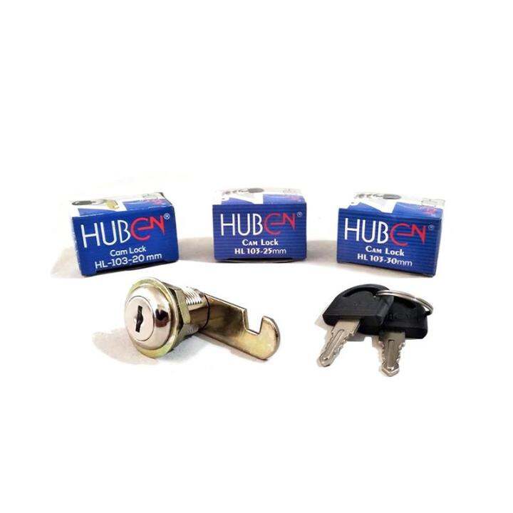 Rm - Kunci Laci Lemari Loker Cam lock Huben HL 103 25mm Drawer Lock Camlock | Lazada Indonesia