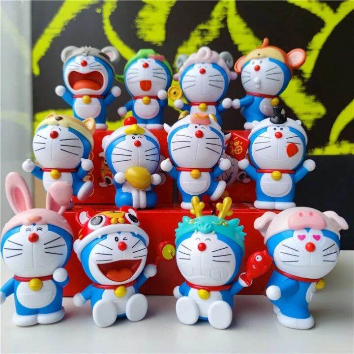 Sma 2022KFC โมเดลตุ๊กตาโดราเอมอน KFC Spring Festival ของเล่นสําหรับเด็ก ...