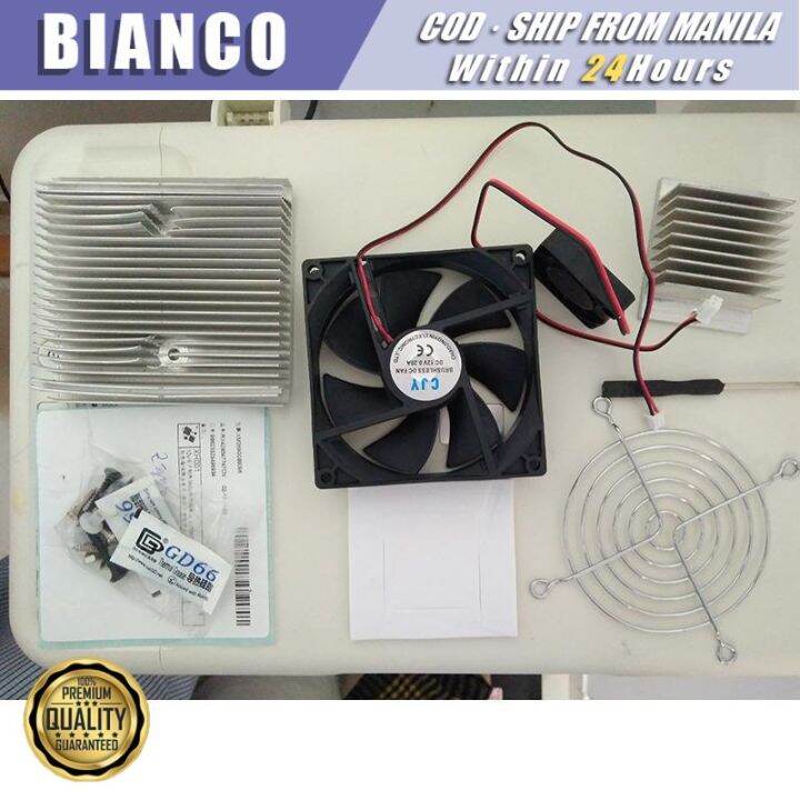 Thermoelectric Peltier Cooler Water Cooler Module DIY Manually Cooling ...