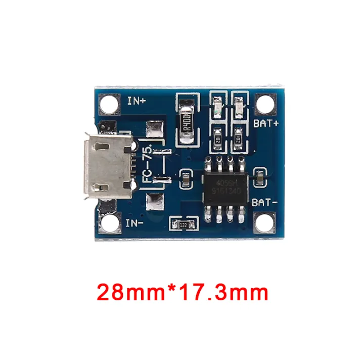 LANG 1PCS 5V 1A Micro USB 18650 type-c Lithium Battery Charging Board ...