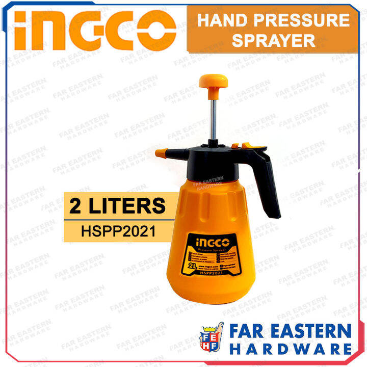 INGCO Hand Pressure Garden Water Sprayer 2 Liters HSPP2021 INHT | Lazada PH