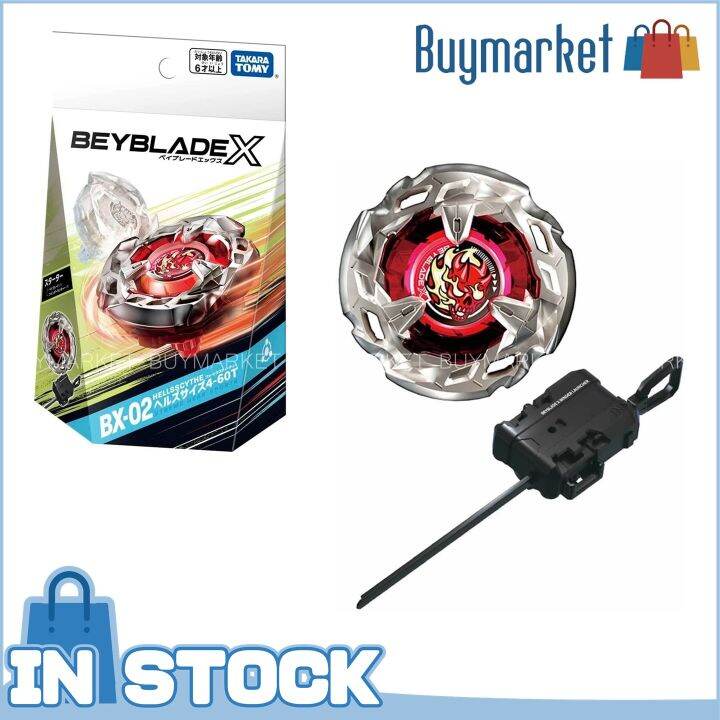 [Authentic] Takara Tomy Beyblade BeybladeX Starter BX-02 Devil Scythe 4-60T | Lazada PH